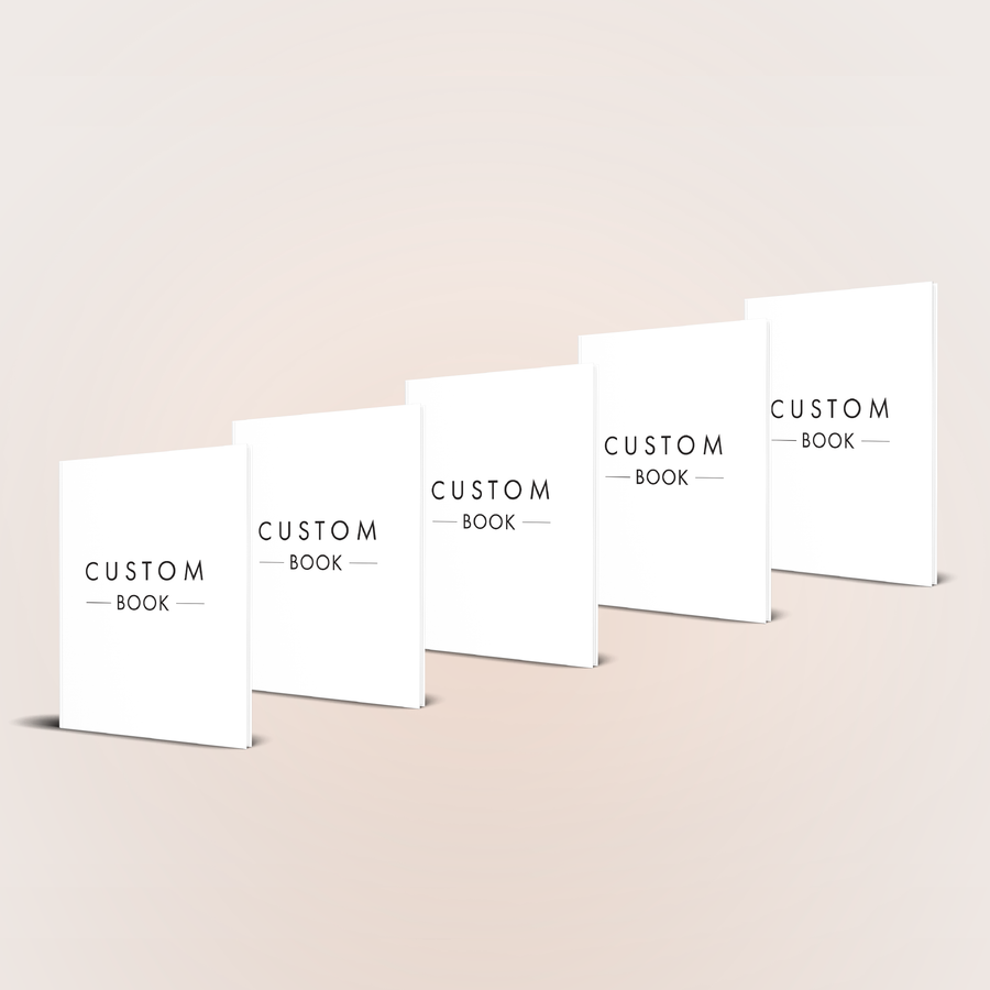 5 X CUSTOM BOOKS – Perfect Print Co
